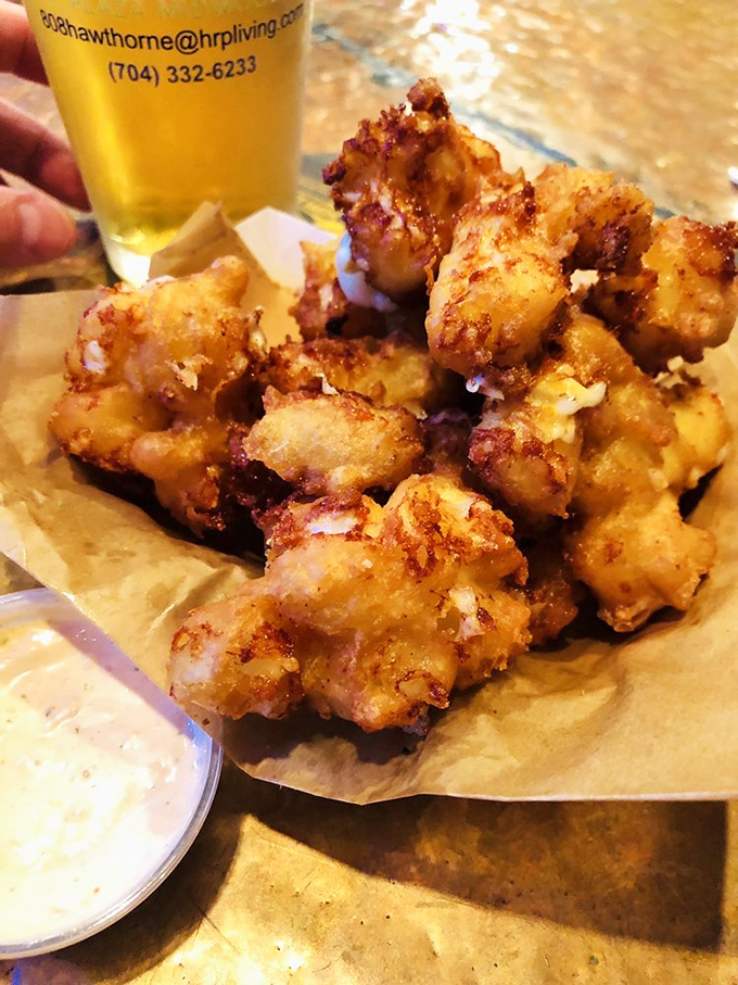 Golden-fried cheese curds that squeak with Wisconsin pride but speak with a Southern accent&mdash;the perfect beer companion.