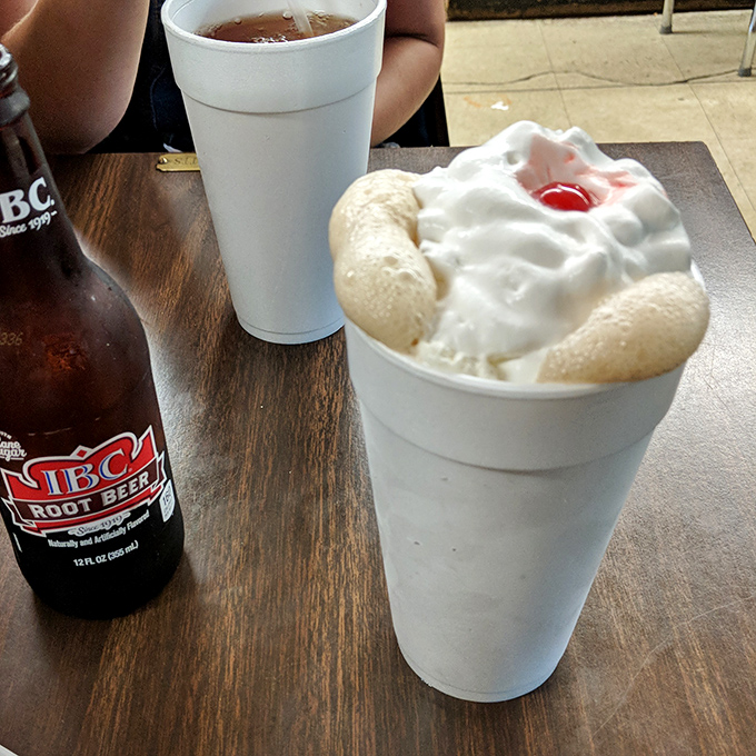 Root beer float meets ice cream in a dance as timeless as the foxtrot. In a world of complicated desserts, this classic still knows how to cut in.