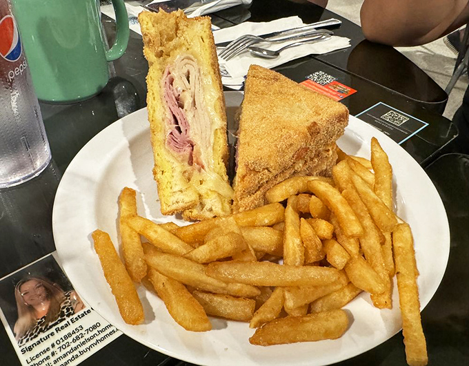 The Monte Cristo: a sandwich so indulgent it makes you wonder why we don't deep-fry more breakfast foods. The answer: we'd never leave.