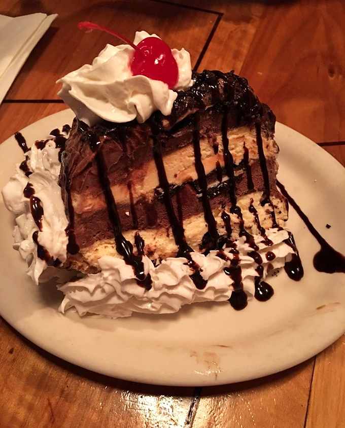 The Silver Saddle Mud Pie doesn't just end your meal &ndash; it creates a chocolate-layered finale worthy of a standing ovation.