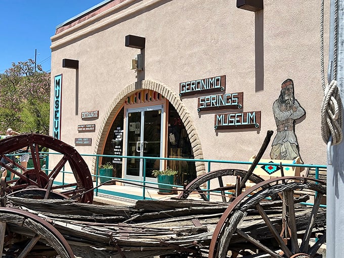The Geronimo Springs Museum tells the wild story of how this town got its wonderfully ridiculous name.