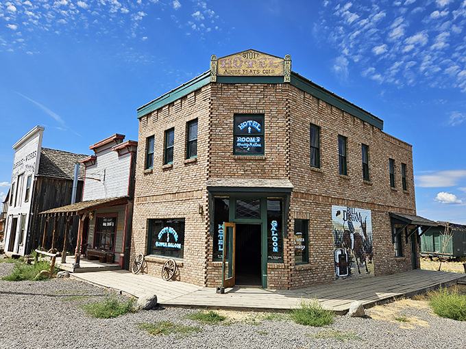 This isn't just a building, it's a time machine disguised as a frontier town, where the Wild West still lives at Museum of the Mountain West.
