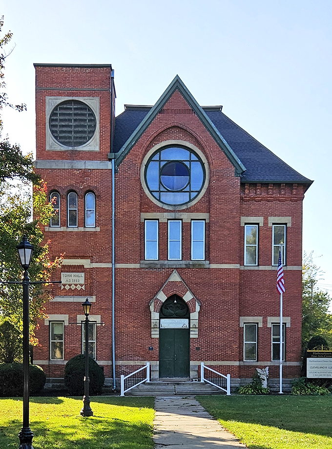 Vermilion's Town Hall has witnessed generations of community decisions. Those brick walls could tell stories of a century of small-town democracy.