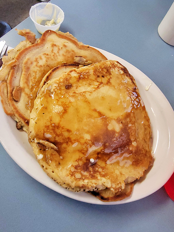 Golden pancakes dripping with syrup and melting butter&mdash;the kind that make you wonder why anyone would ever skip breakfast.