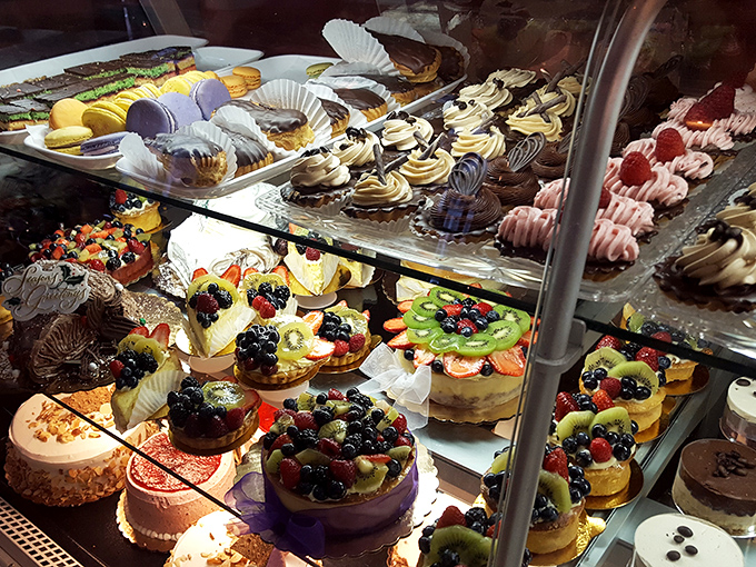 The pastry case at La Dolce Vita is like the Louvre of baked goods&mdash;each shelf displaying masterpieces that make you wonder if eating art is actually allowed.
