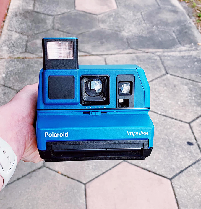 Vintage tech at modern prices. This Polaroid Impulse camera isn't just retro-cool&mdash;it's a conversation starter waiting to happen.