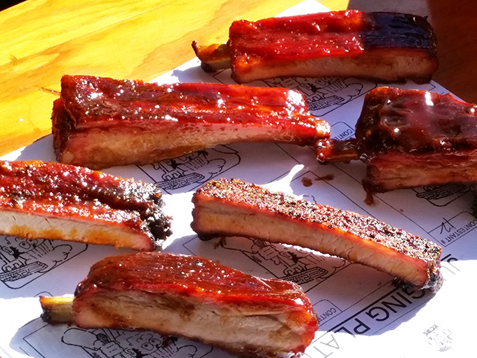 These ribs don't just fall off the bone&mdash;they practically leap into your mouth with that perfect glaze clinging to every meaty morsel.