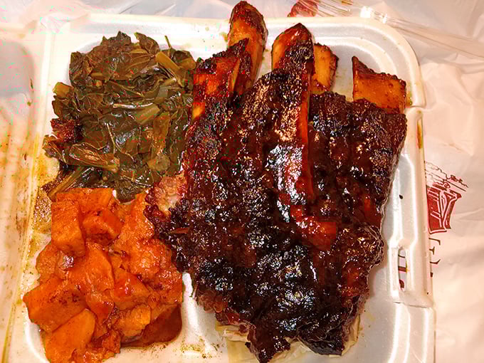 Ribs, candied yams, and greens&mdash;a plate so beautiful it deserves its own exhibition at the Detroit Institute of Arts.
