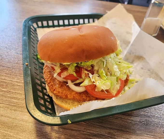 This breaded pork tenderloin sandwich is the Midwest on a bun&mdash;crispy, substantial, and completely unapologetic about its delicious simplicity.