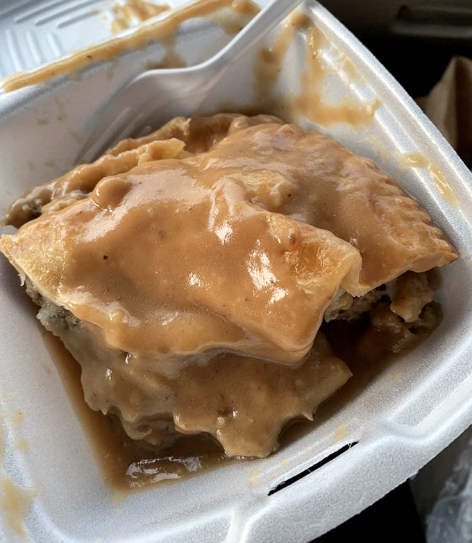 Not all heroes wear capes&mdash;some come wrapped in pastry. This gravy-drenched pork pie is New England comfort food that hugs you from the inside.