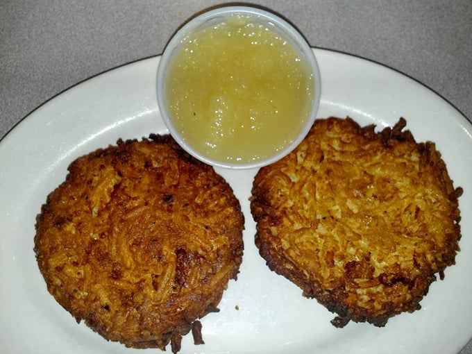 Golden-brown potato pancakes that shatter at first bite, revealing creamy centers worthy of standing ovation.