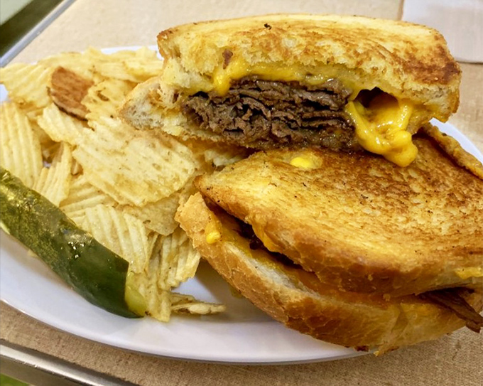 The Roast Beef Cheddar Melt doesn't just speak to your hunger&mdash;it sings to it. Tender beef and molten cheese create a symphony of satisfactio