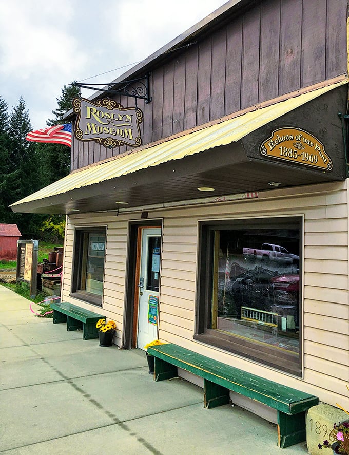 The Roslyn Museum's unassuming exterior belies the treasure trove of coal mining history and cultural stories waiting inside.