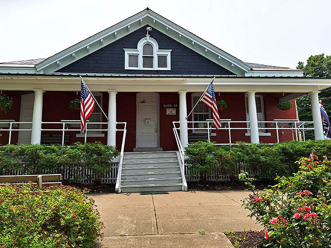 Safe Haven's welcoming porch and American flags tell a story of refuge and hope&mdash;a chapter of history that resonates deeply today.