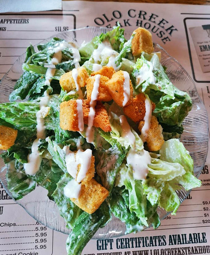 Even the Caesar salad gets the Montana treatment&mdash;hearty, honest, and substantial enough to satisfy a lumberjack's appetizer craving.