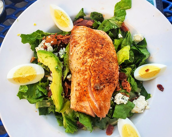 This salmon salad isn't just healthy eating&mdash;it's proof that doing the right thing can actually be the delicious thing too.