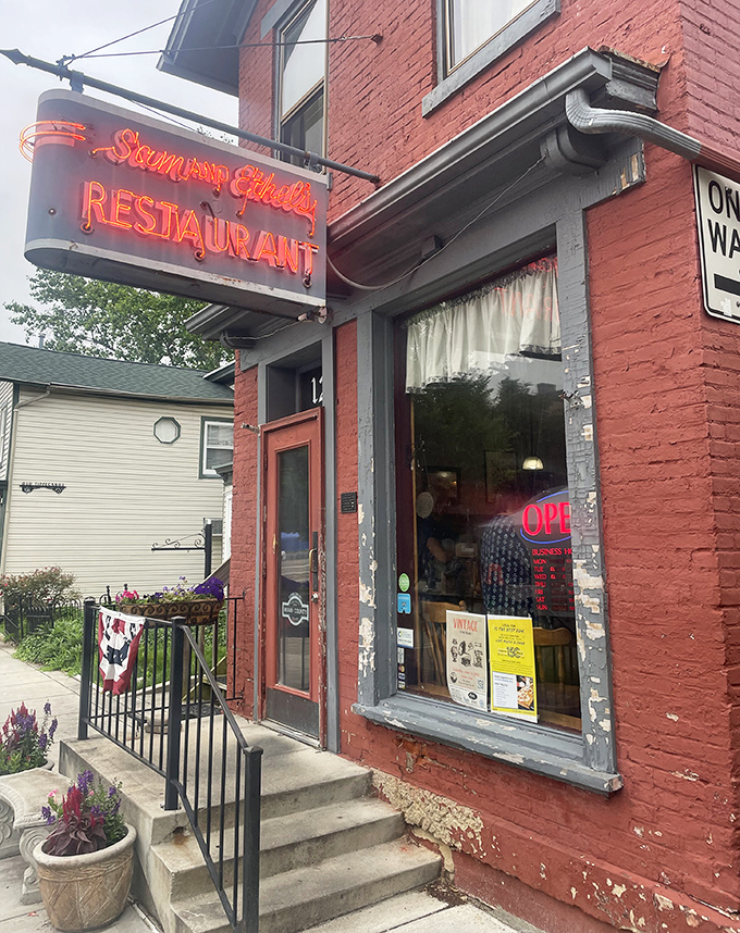 Sam and Ethel's glowing neon sign has been beckoning hungry visitors for generations—proof that some restaurants don't need Instagram to stay relevant.