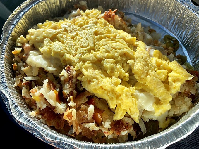 When scrambled eggs and hash browns share a plate, it's not just breakfast &ndash; it's the comfort food equivalent of a warm hug.