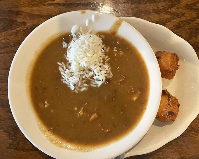 This isn't just gumbo &ndash; it's Gulf Coast history in a bowl. That rich roux with rice tells stories generations old.