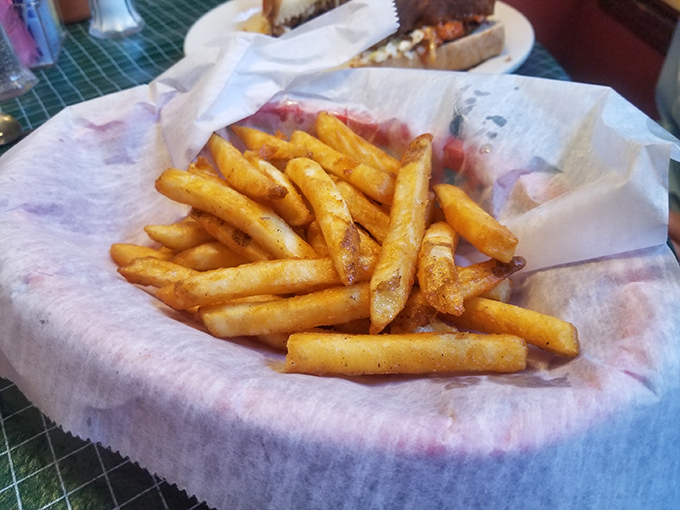 These aren't just fries&mdash;they're golden vehicles purposefully designed for transporting any remaining sauce from plate to mouth.