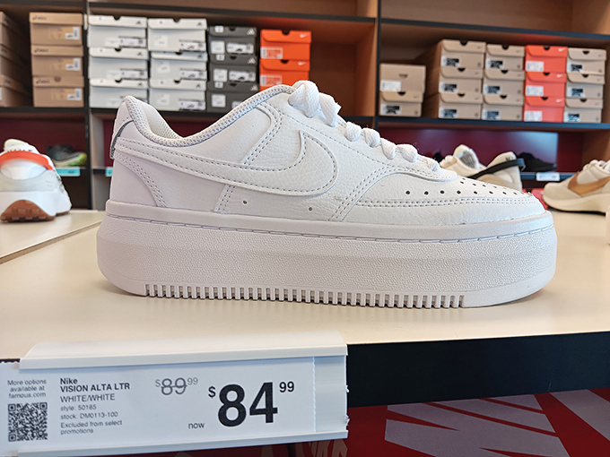 Those Nike sneakers look mighty fine at outlet prices &ndash; your feet and wallet will thank you.