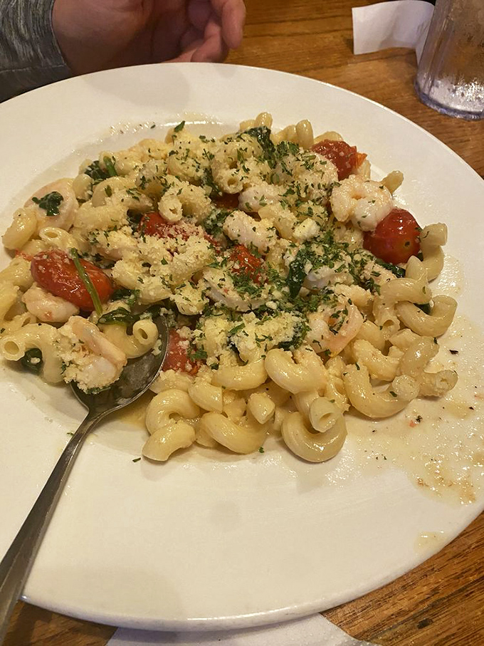 Pasta perfection that proves seafood and comfort food aren't mutually exclusive&mdash;they're soulmates waiting to be introduced.