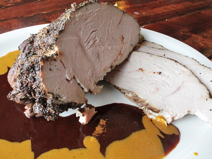 Smoked turkey and sauce create a yin-yang of flavor that proves poultry deserves respect in the BBQ universe too.