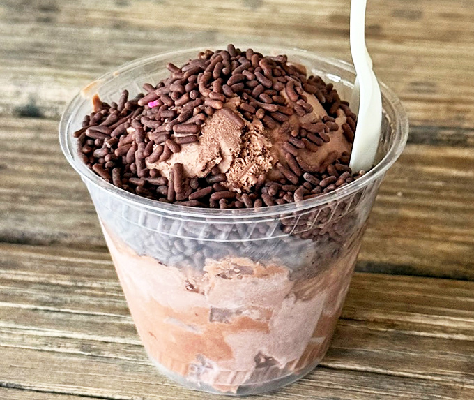 A scoop that's dressed for success. This ice cream float partnership with vintage soda is summer in liquid form.