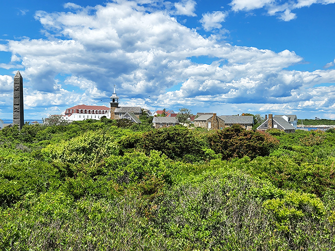 Star Island emerges from the Atlantic like a postcard from another era, complete with historic buildings and windswept charm.