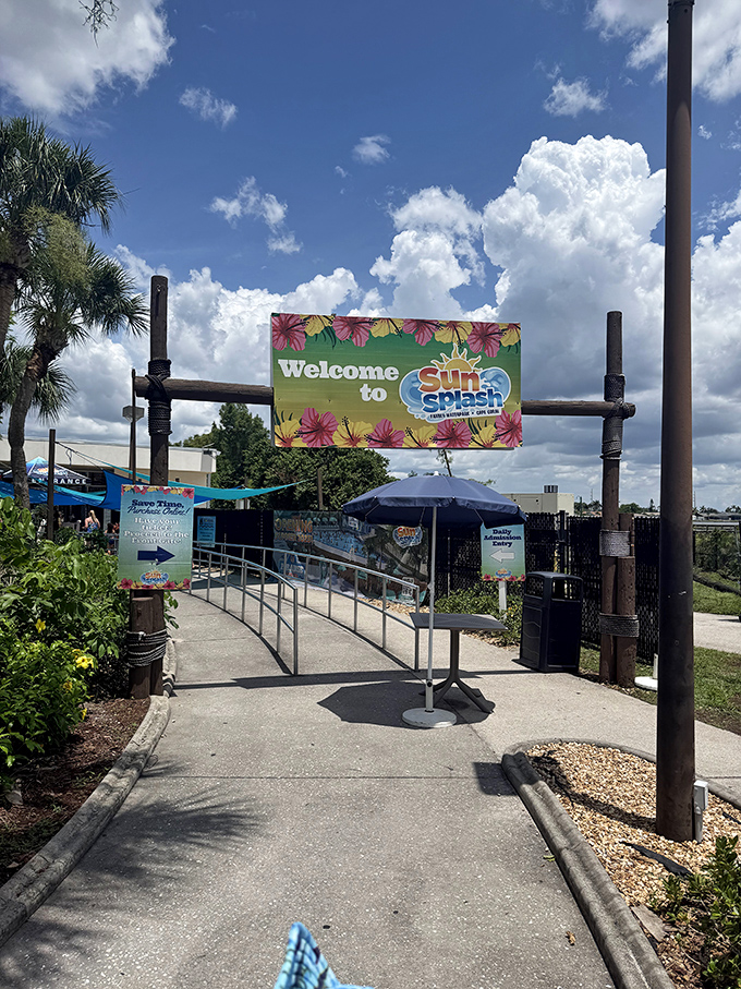 Sun Splash Family Waterpark: where "I'm too old for this" meets "Watch me go down this slide again!" within five minutes.