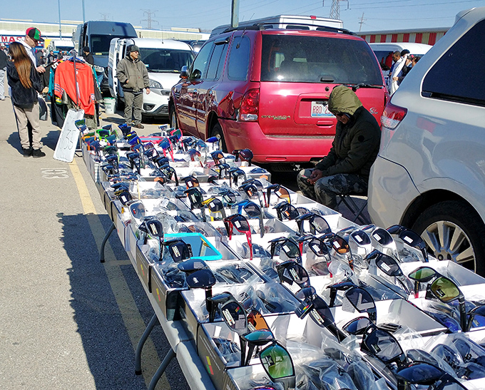 Sunglasses as far as the eye can see&mdash;which, ironically, you might need help seeing without the perfect pair from this dazzling display.