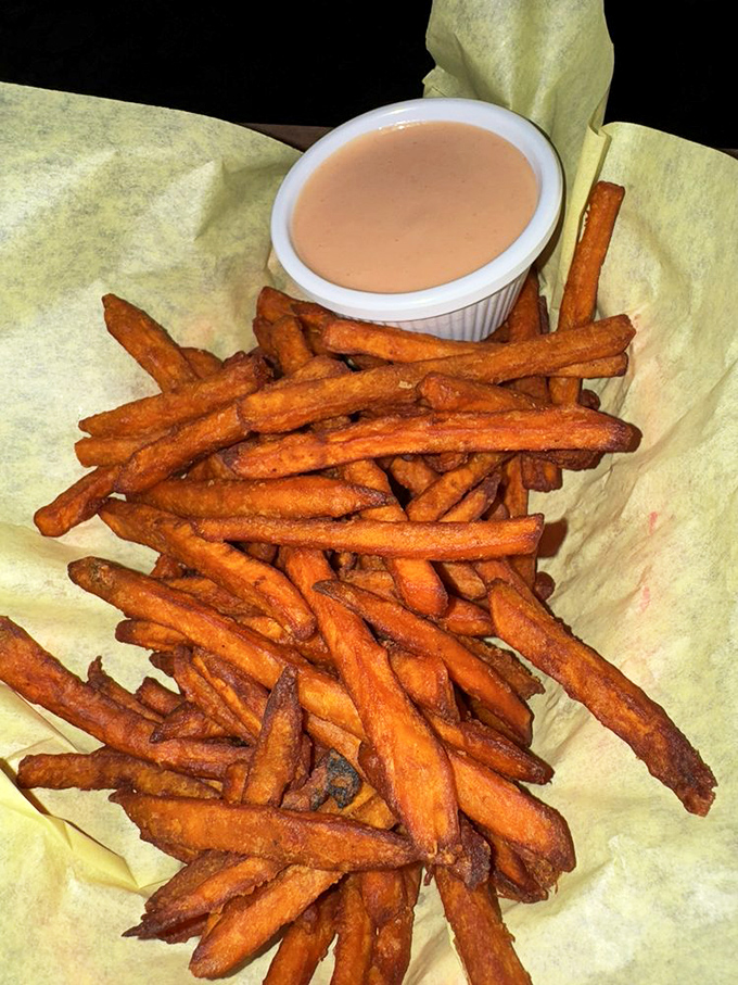 Sweet potato fries so perfectly crisp on the outside, tender inside, they make you wonder why regular potatoes get all the attention.