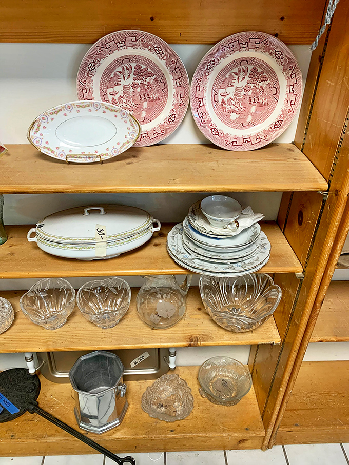 Grandmother's china without the inheritance drama! Classic patterns and crystal glassware that would make any dinner party instantly more sophisticat