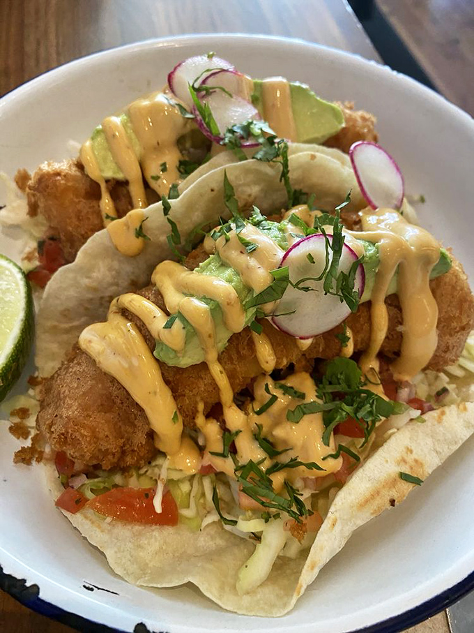 These fish tacos don't need a passport&mdash;they've mastered the delicate balance between San Francisco seafood and south-of-the-border flair.