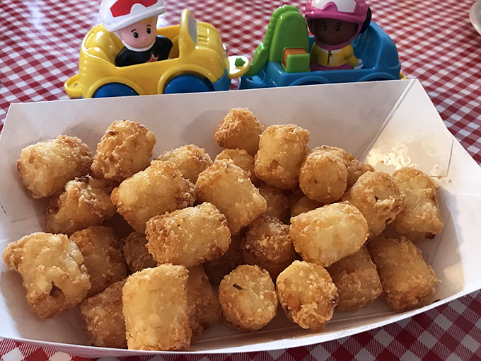 Tater tots: the childhood favorite that never got the memo about growing up. Crispy outside, fluffy inside, and absolutely irresistible.