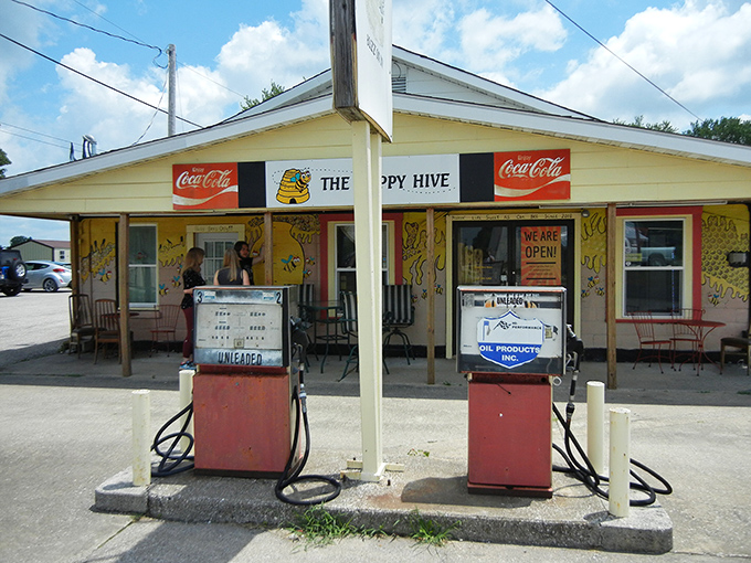 Vintage gas pumps and cold drinks&mdash;this is Indiana nostalgia you can actually touch and taste.