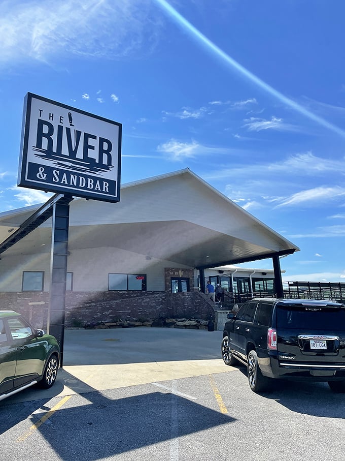The River & Sandbar offers waterfront dining where the views are as refreshing as the menu, and nobody rushes you through your meal.
