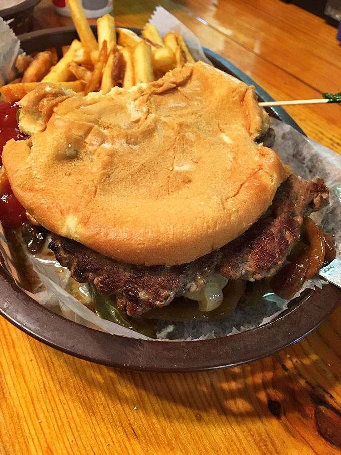 Behold the Sugar Burger, sitting there all innocent-looking while plotting to change everything you thought you knew about flavor combinations.