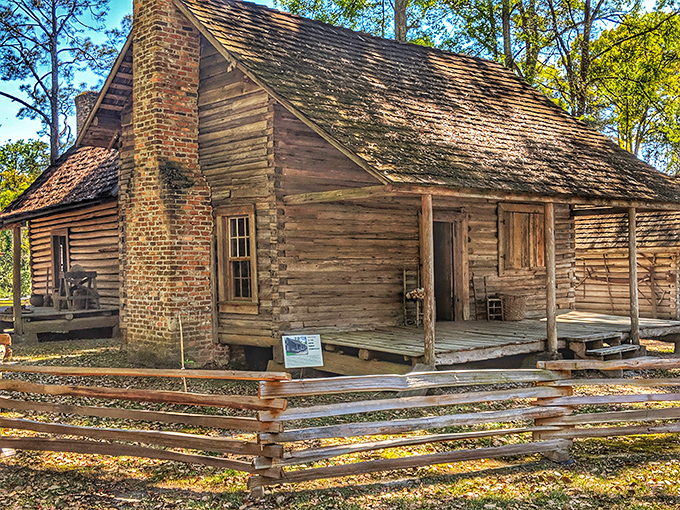Step back in time at the Thomasville History Center, where rustic log cabins remind us that air conditioning wasn't always a Southern birthright.