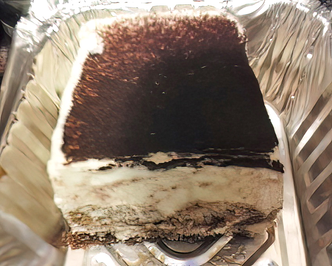 Tiramisu that looks like it's been taking architecture lessons from the Pittsburgh skyline&mdash;layers of coffee-soaked pleasure waiting to collapse deliciously.