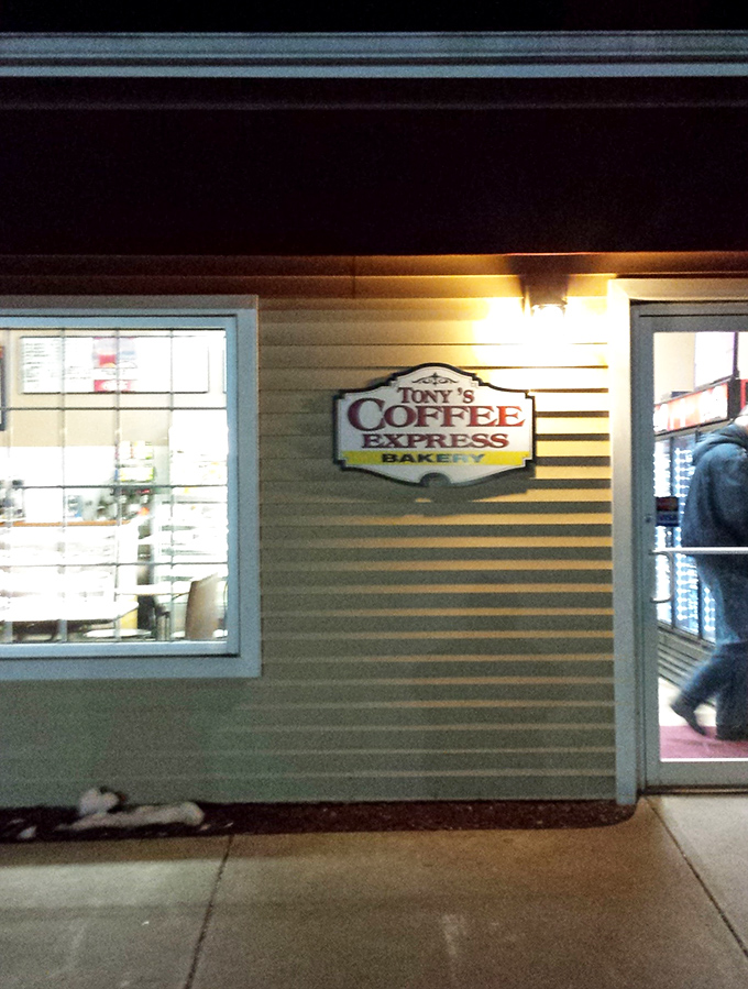 Tony's Coffee Express proves you don't need a pretentious atmosphere to serve a decent cup of coffee that won't break the bank.