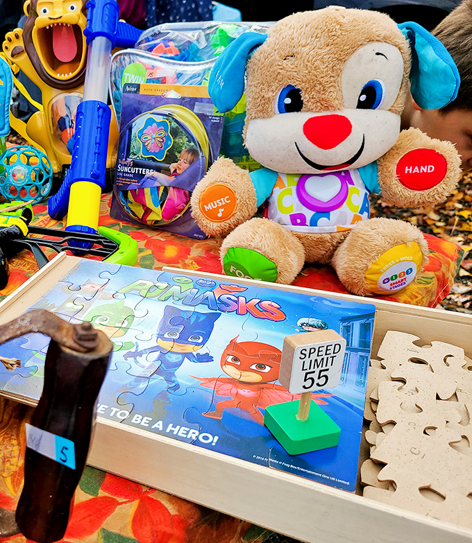 Childhood memories for sale! That talking puppy might just be the toy your grandkid needs to think you're the coolest grandparent ever.