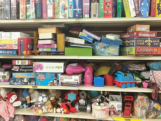Board games and toys galore&mdash;where Monopoly costs less than passing GO and collecting $200 in real life.