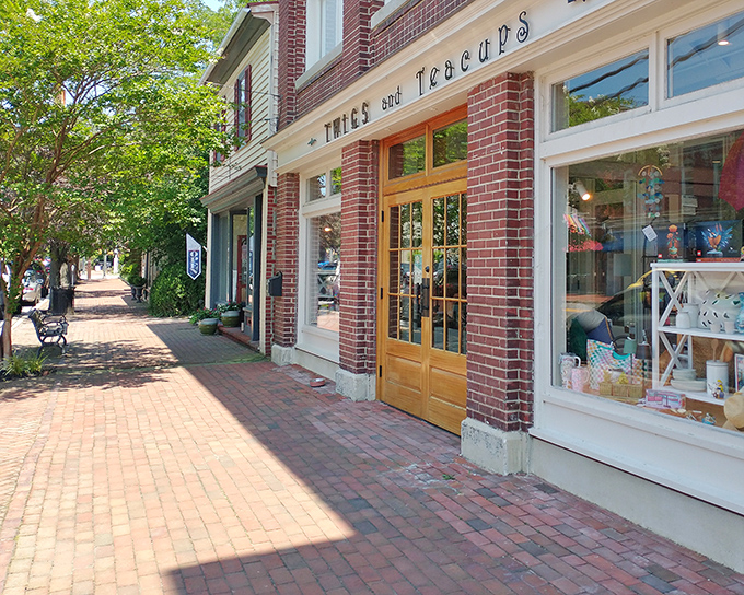 "Twigs and Teacups" isn't just a charming storefront &ndash; it's a glimpse into Chestertown's knack for boutiques that make window shopping an Olympic sport.