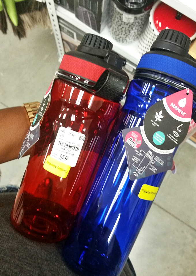 Even water bottles get a second chance at Plato's. Hydration with history&mdash;each scratch tells a story of adventures past.