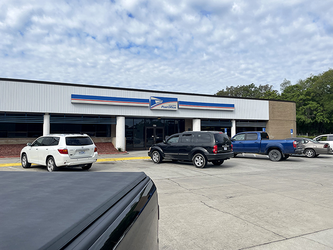 Even the post office feels more relaxed here. No one's rushing their errands when paradise is waiting just around the corner.