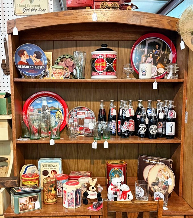 Coca-Cola memorabilia that takes you back to simpler times when soda came in glass bottles and advertising was an art form.