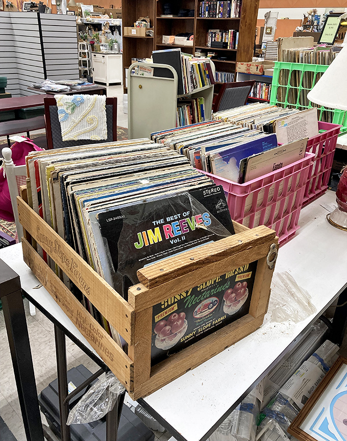 Vinyl lovers rejoice&mdash;Jim Reeves and friends are waiting in wooden crates to spin stories on your turntable again.