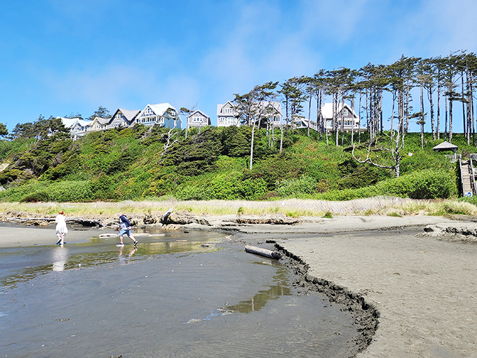 Room with a view! Seabrook's hillside homes peer through carefully preserved trees, offering residents front-row seats to nature's greatest show&mdash;the endless Pacific.