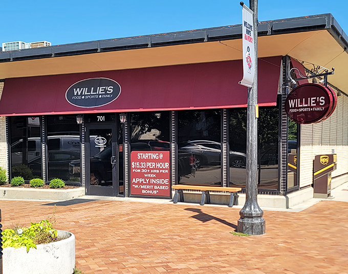 Willie's storefront promises comfort food and small-town wages, where $15.33 per hour goes further than twice that in coastal cities.